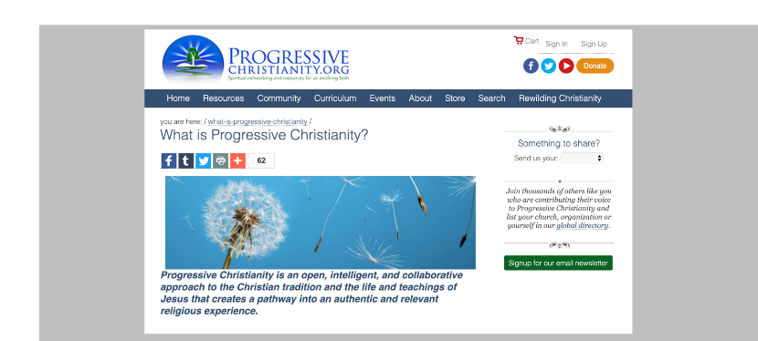 Progressive Christianity – RedLetterLiving